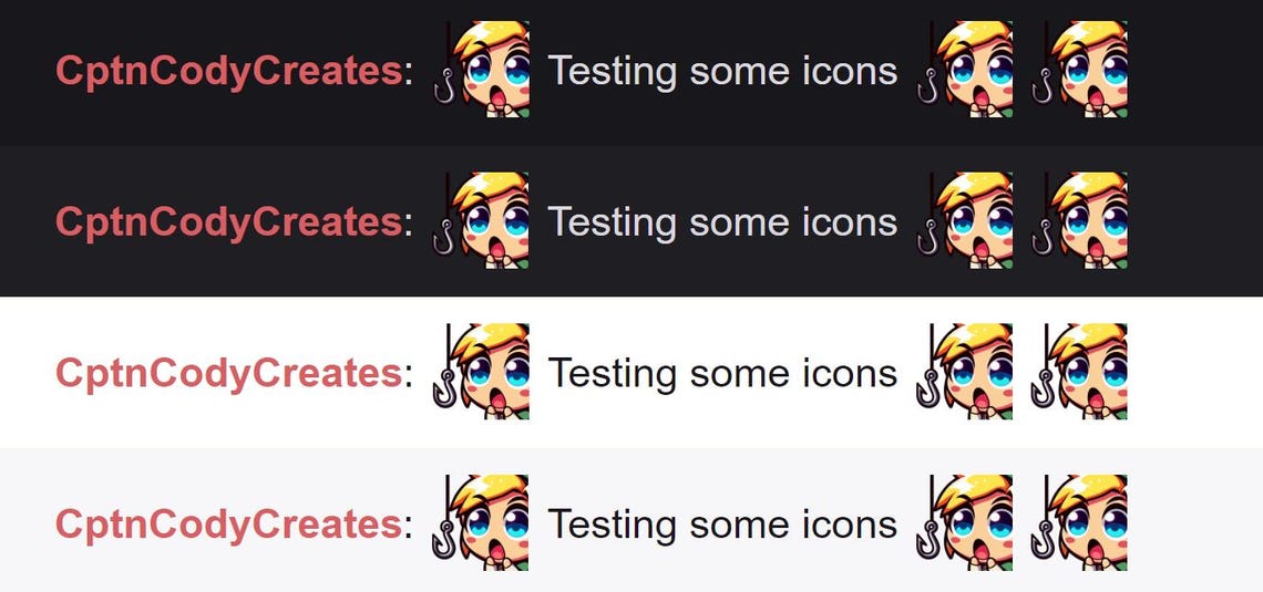 Link Baited Emote Legend of Zelda Twitch Discord Icon Kawaii Chibi Fish ...