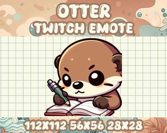 Green Dinosaur Notes Emote Cute Twitch & Discord Icons Kawaii Chibi ...