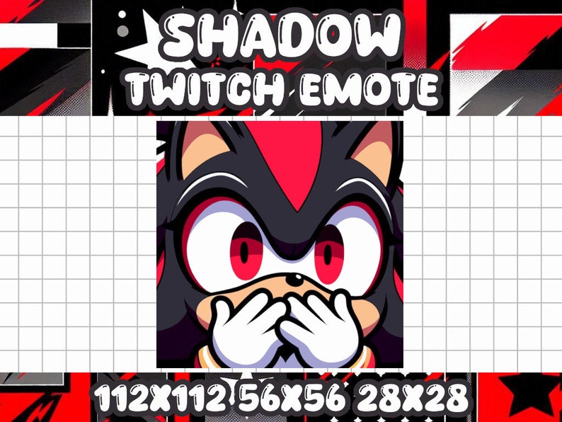 Shadow Gasp Emote for Twitch or Discord Gamers - Etsy