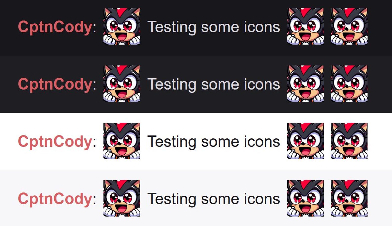 Shadow POG Emote | Hype Sonic Chibi Icon for Twitch and Discord - Etsy