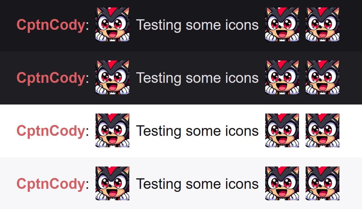 Shadow POG Emote | Hype Sonic Chibi Icon for Twitch and Discord - Etsy