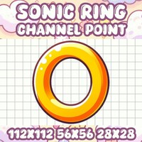 Sonic Gold Rings - Etsy