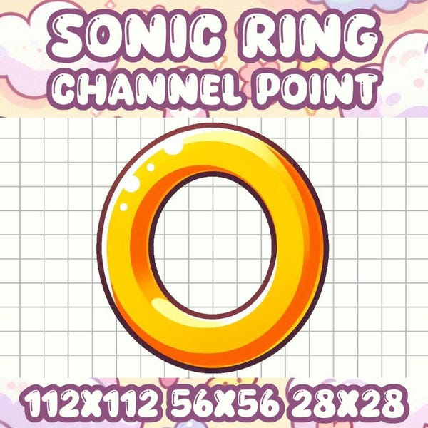 Sonic Gold Rings - Etsy