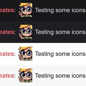 Link Nerd Emote Icons for Twitch Discord Kawaii Chibi Style - Etsy