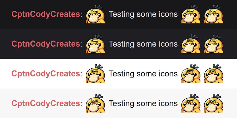 Psyduck DUM Emote Cute Kawaii Pokémon Twitch Discord Icons Adorable ...