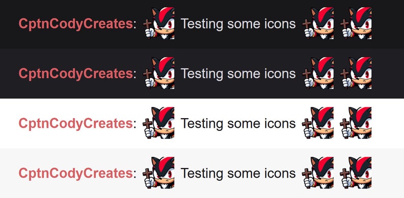 Shadow Cross Emote for Twitch Discord Gamer - Etsy