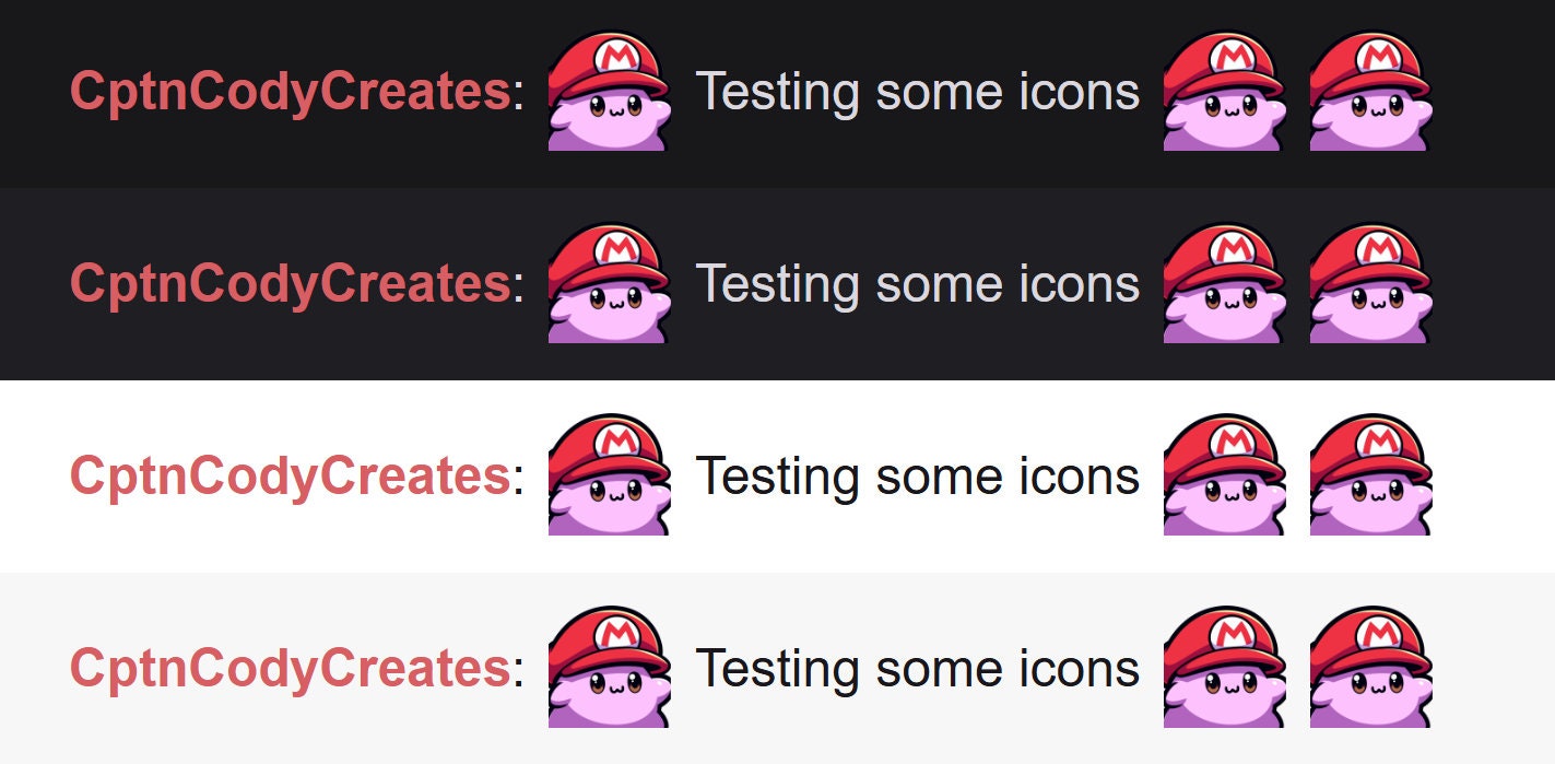 Ditto Mario Hat Emote | Kawaii Pokémon Icon for Twitch and Discord - Etsy