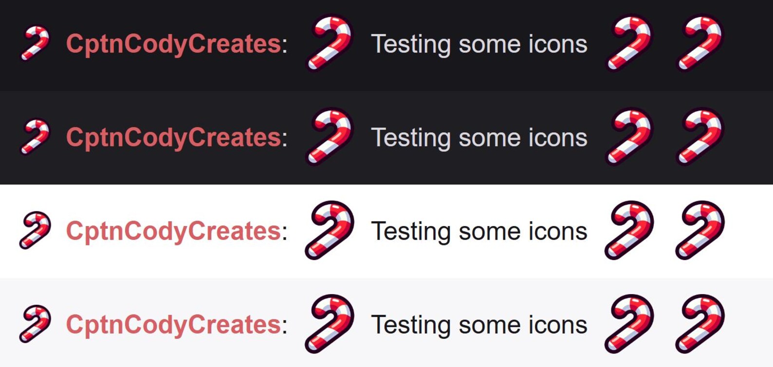 Candy Cane Channel Point Icon for Twitch Streamers - Etsy