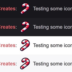 Candy Cane Channel Point Icon for Twitch Streamers - Etsy