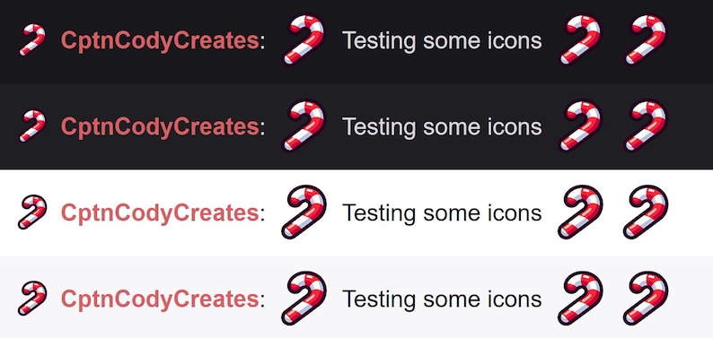 Candy Cane Channel Point Icon for Twitch Streamers - Etsy
