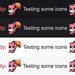 Pink Fox Bonk Emote | Cute Kawaii Chibi Icon for Twitch and Discord - Etsy