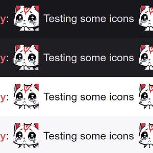 Kitsune Fox Pleading Emote | Cute Kawaii Chibi Icon for Twitch and ...