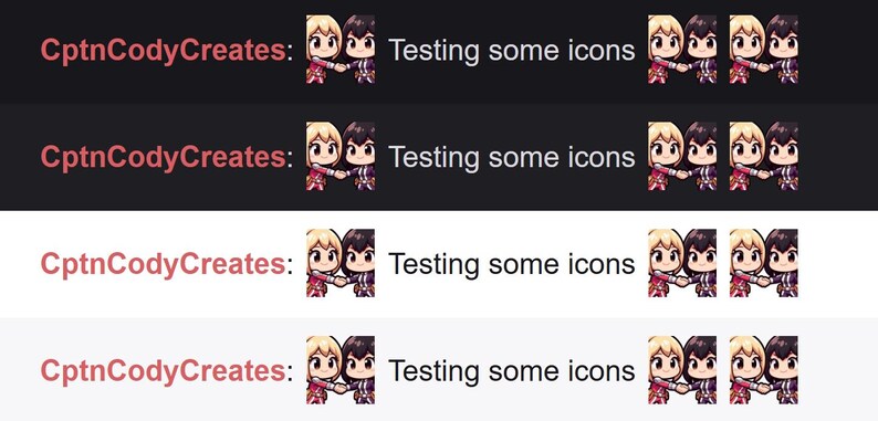 Chibi Hero Girl Handshake Emote | Twitch & Discord Icon (digital ...