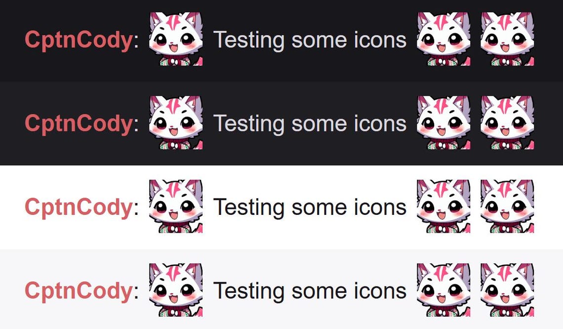 Kitsune Fox Christmas Sweater Emote | Cute Kawaii Icon for Twitch ...