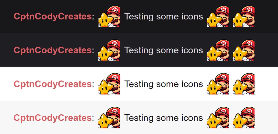 Mario Hugging A Star Emote Cute Kawaii Super Mario Bros Icon Adorable ...