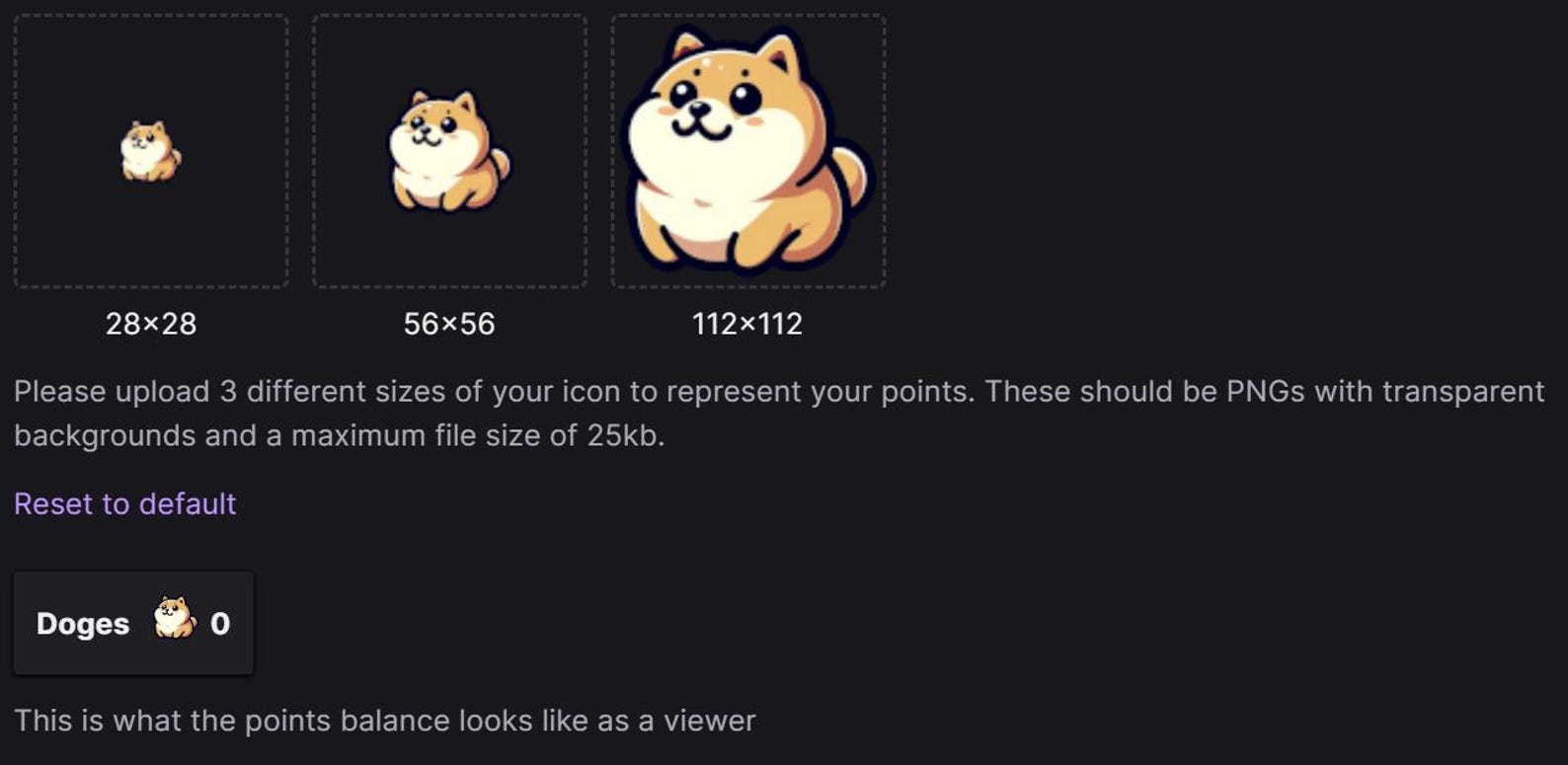 Doge Channel Point Icon for Twitch Streamers - Etsy
