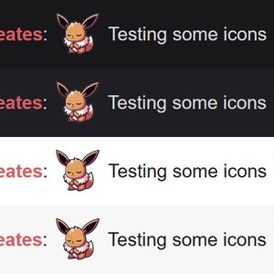 Eevee Praying Emote Peaceful Kawaii Icon for Twitch & Discord - Etsy