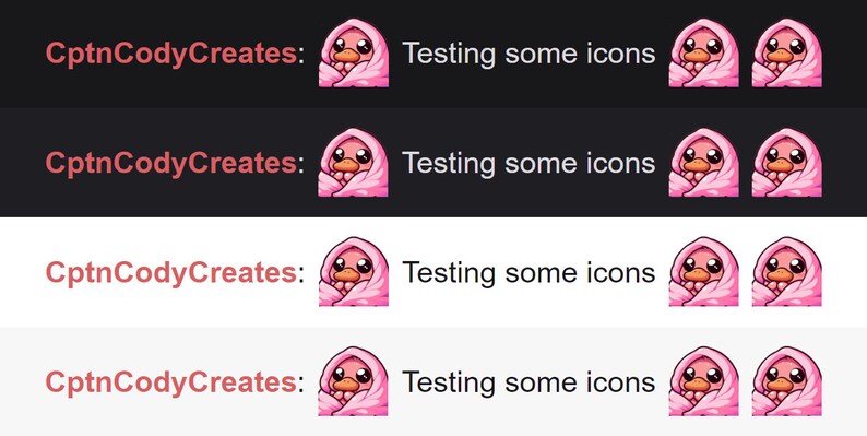 Pink Platypus Blanket Emote Cute Twitch & Discord Icons Kawaii Chibi ...