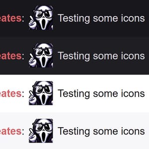 Ghostface Nerd Emote Scream Dead by Daylight DBD Icon Twitch Discord ...