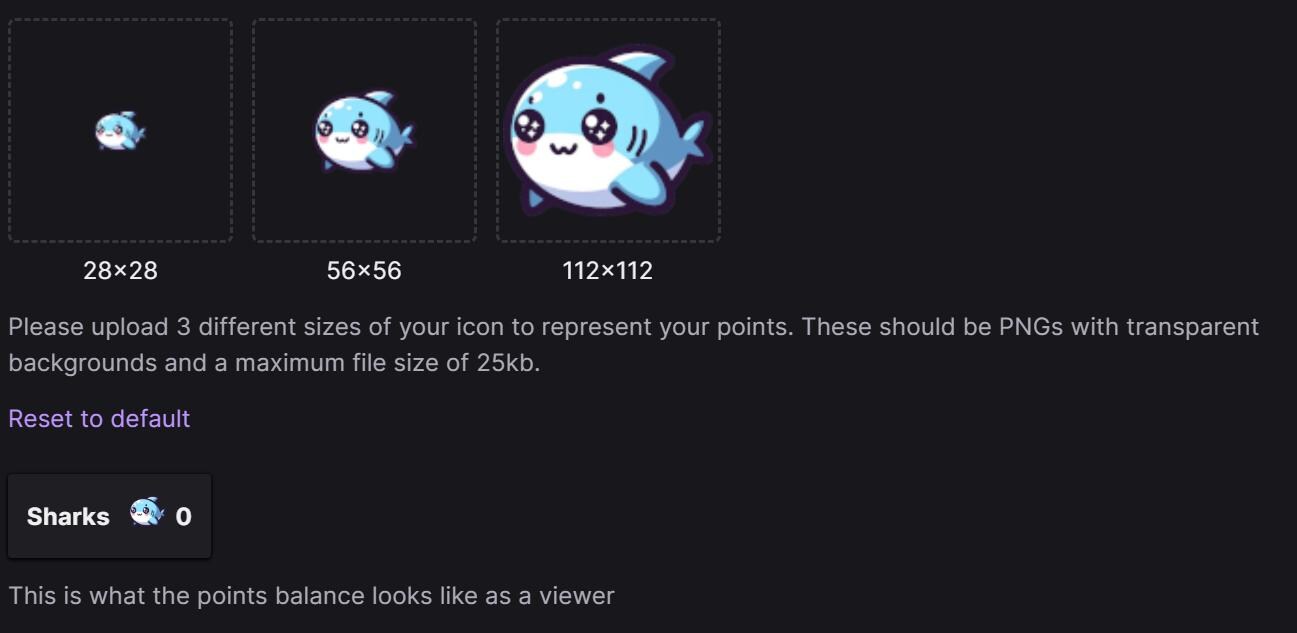 Blue Shark Kawaii Emote: Twitch & Discord Stream Icon - Etsy