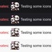 Panda Bear Cuddle Emote Cute Twitch & Discord Icons Kawaii Chibi Gamer ...