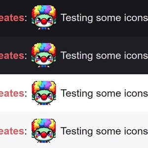 Goblin Clown Emote | Kawaii Funny Gamer Icon for Twitch and Discord - Etsy