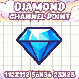 Diamond Channel Point Icon for Twitch Streamers - Etsy