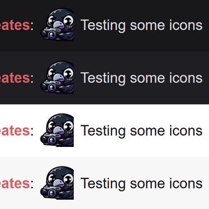 Crow Caught in 4K Emote Cute Kawaii Twitch & Discord Icons Adorable ...