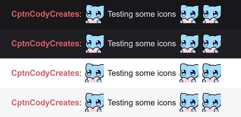 Shiny Mew Heart Emote Cute Kawaii Pokémon Icon Twitch Discord Emotes ...