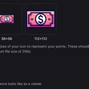 Pink Dollar Emote: Kawaii Girly Icon for Twitch/discord (digital ...