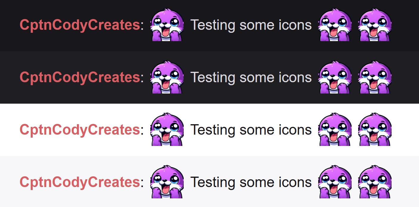 Purple Otter POG Emote Icon for Twitch and Discord - Etsy