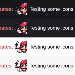 Knuckles Smoke Emote Digital Sticker for Twitch and Discord - Etsy