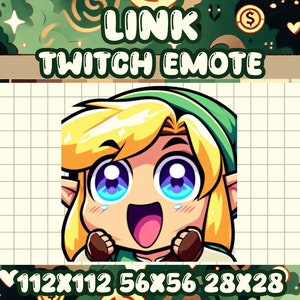 Link POG Emote for Twitch/discord (instant ZIP Download) - Etsy