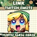 Link POG Emote for Twitch Discord: Link Pog Excited Party Icons - Etsy