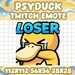 Psyduck Loser Emote for Kawaii Gamer Chats and Stream Icons - Etsy
