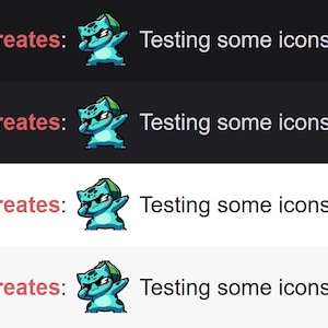 Bulbasaur Dab Emote Cute Kawaii Pokémon Icon Twitch & Discord Gamer ...