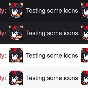 Shadow Facepalm Emote | Sonic Meme Icon for Twitch and Discord - Etsy
