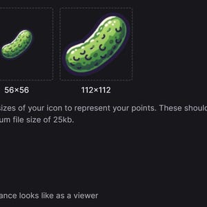 Pickle Channel Point Icon for Twitch Streamers - Etsy