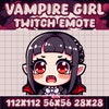 Vampire Boy KEKW Emote | Cute Kawaii Chibi Icon for Twitch and Discord ...