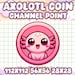 Pink Axolotl Coin Channel Point Icon for Twitch Streamers - Etsy