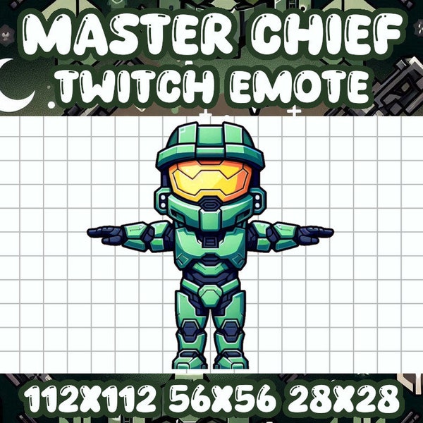 Halo Emote Twitch - Etsy