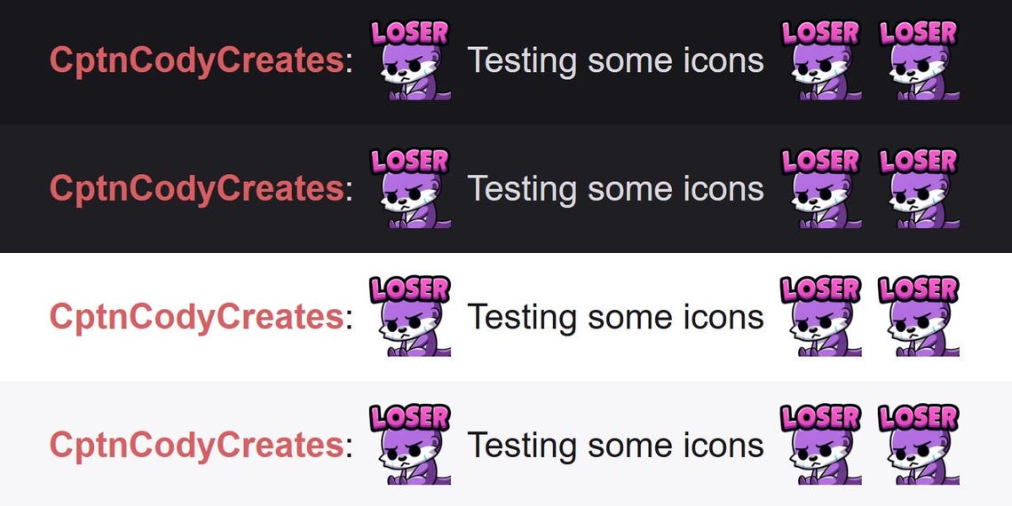 Purple Otter Loser Emote Icon for Twitch and Discord - Etsy