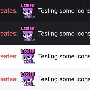 Purple Otter Loser Emote Icon for Twitch and Discord - Etsy