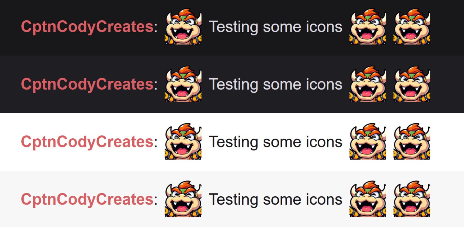 Bowser Evil Laugh Emote for Super Mario Fans on Twitch and Discord - Etsy