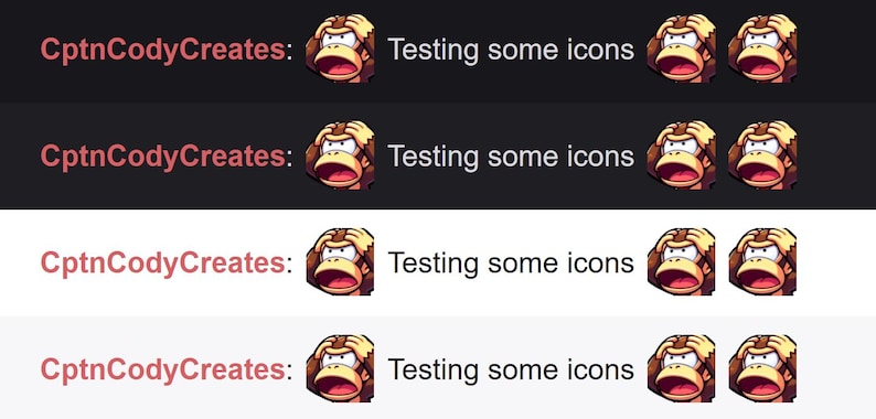 Donkey Kong Denial Emote Icon for Twitch Discord Emote - Etsy