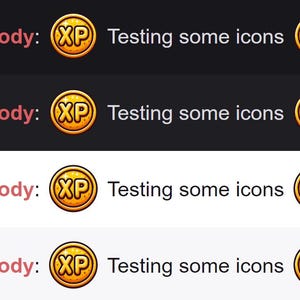 Gold XP Coin Channel Point Icon | Shiny Gamer Badge for Twitch and ...