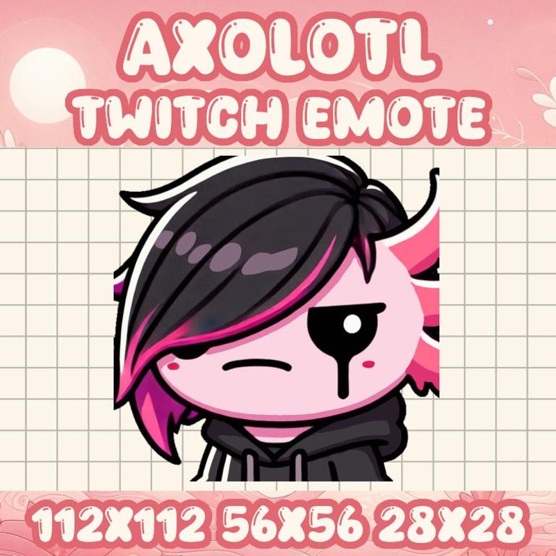 Axolotl Emo - Etsy