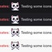 White Cat Scared Emote | Cute Twitch & Discord Icons | Kawaii Chibi ...