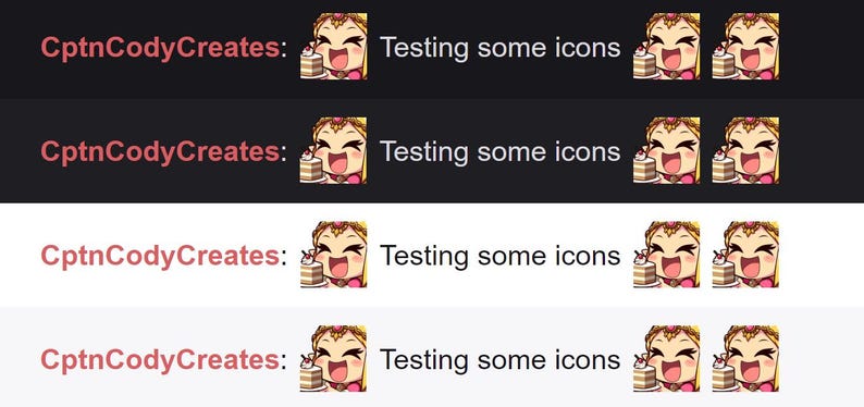 Princess Zelda Cake Emote | Kawaii Hyrule Icon for Twitch and Discord ...