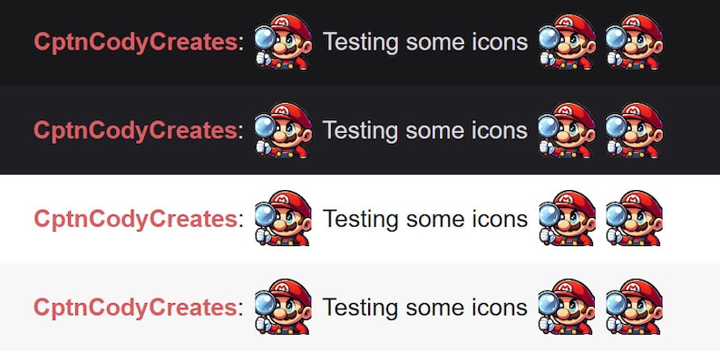 Mario Zoom Emote Icons for Gamer Livestreams - Etsy
